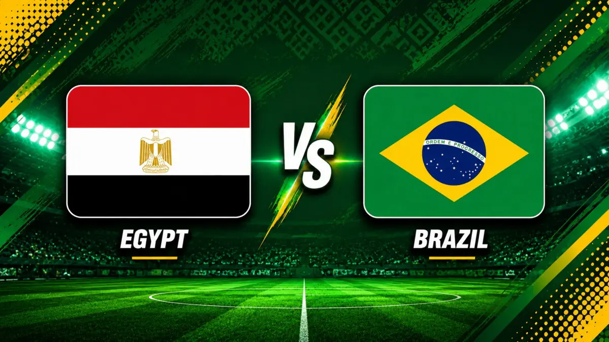 Egypt vs Brazil: date, stadium, kick-off time and live broadcast ...